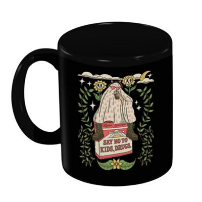 Letter Shoppe Say No To Kids, Drugs Mug Black (One Size)