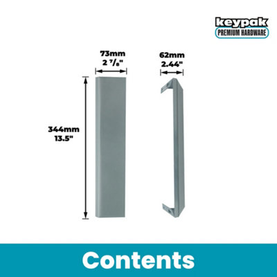 Letterplate Security Cowl, 13inch Door Letterbox Visor Guard, 344mm ...