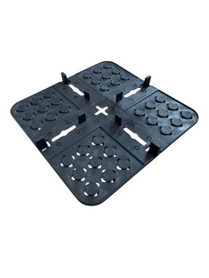 Leveling Plate Kit - 10 plates, 40 Lite Level cylinders / 40 linear ...