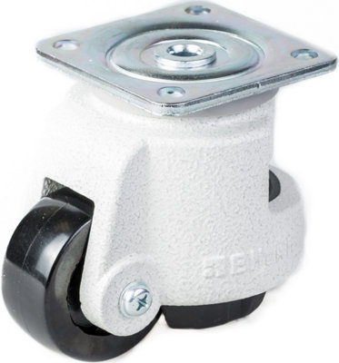 Levelling series HRP-POA 72G 72mm swivel top plate 95x95mm castor with nylon pla