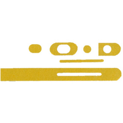 Lever Action Flush Bolt Intumescent Strip Pack - Fire Smoke Door Frame ...