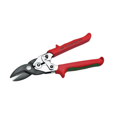 Lever Action Left Cut Tin Snips 250mm Heavy Duty Steel Sheet Metal Cutter