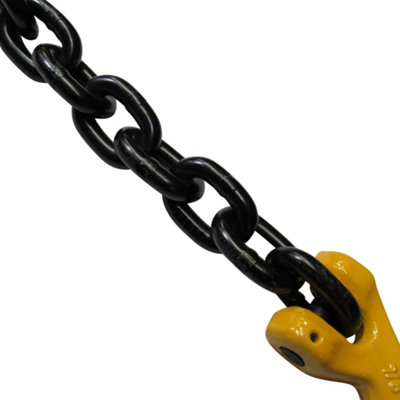 Lever Ratchet Chain Loadbinder Kit 12MM 4M Grab Hook