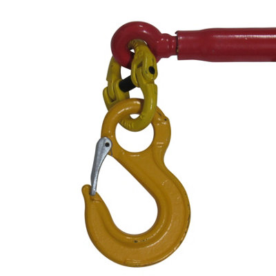 Lever Ratchet Load Binder 13MM with Eye Sling Hook (Tie Down Lashing Chain)