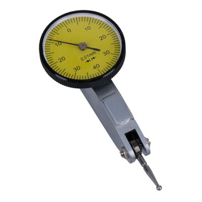 Lever Type Metric Dial Test Indicator & Magnetic Base Stand DTI Gauge Clock