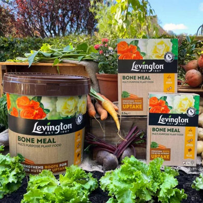 Levington Bone Meal 3.5kg Natural Garden Fertiliser Root Growth Feed ...