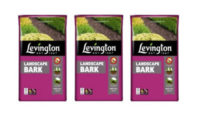 Levington Landscape Bark 100L Pack of 3