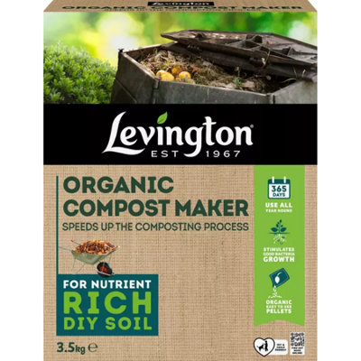Levington Organic Compost Maker 3.5kg Nutrient Rich Accelerator ...