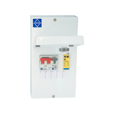 Lewden SRG1VCU-RM 20kA Single Pole and Neutral Type 2 SPD Kit with ...