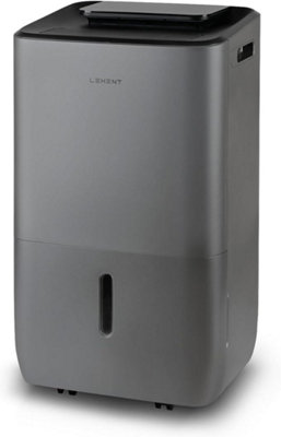 LEXENT 30L Plasma-cluster Ion Dehumidifier, UVC Air Purifier, Low ...