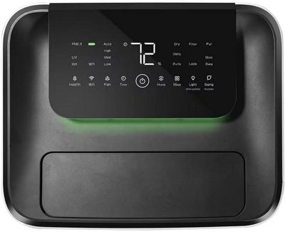 LEXENT 30L Plasma-cluster Ion Dehumidifier, UVC Air Purifier, Low ...