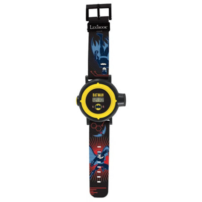 Lexibook Kid's Adjustable Projection Watch with 20 Images Adjustable Batman