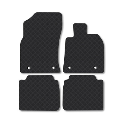 Lexus ES (2019+) Rubber Car Mats Heavy-Duty Tailored Fit Waterproof Durable