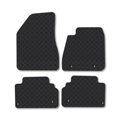 Lexus RX400 (2003-2010) Rubber Car Mats Heavy-Duty Tailored Fit with Clips