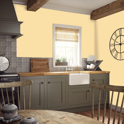 Leyland Trade Hardwearing Acrylic Eggshell Emulsion Paint (S 0520-Y20R) 5L