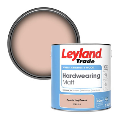 Leyland Trade Hardwearing Matt Emulsion Paint Comforting Caress ...