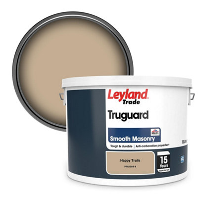 Leyland Trade Truguard Smooth Masonry Paint Happy Trails (PPG1084-4) 10L
