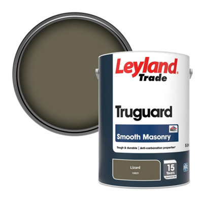 Leyland Trade Truguard Smooth Masonry Paint Lizard (10B25) 5L