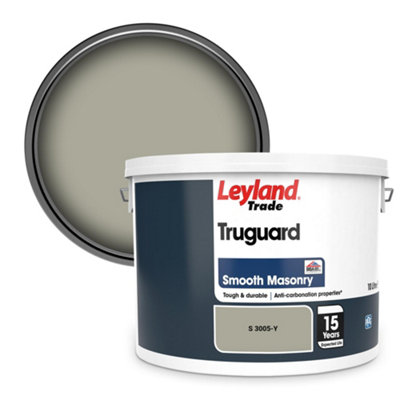 Leyland Trade Truguard Smooth Masonry Paint (S 3005-Y) 10L