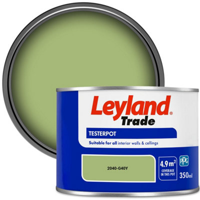 LEYLAND TRADE VINYL MATT WALLS & CEILINGS EMULSION PAINT (2040-G40Y ...