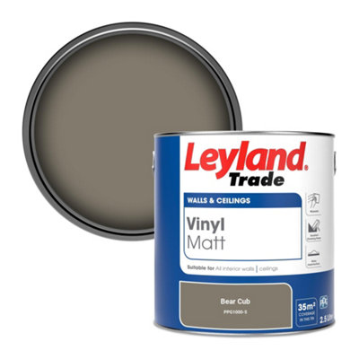 Leyland Trade Vinyl Matt Walls & Ceilings Emulsion Paint Bear Cub ...