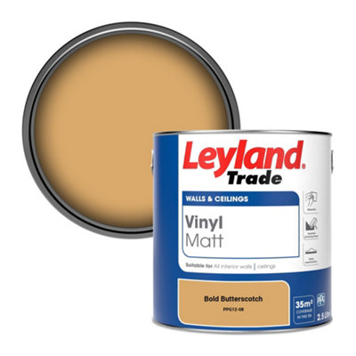 Leyland Trade Vinyl Matt Walls & Ceilings Emulsion Paint Bold ...