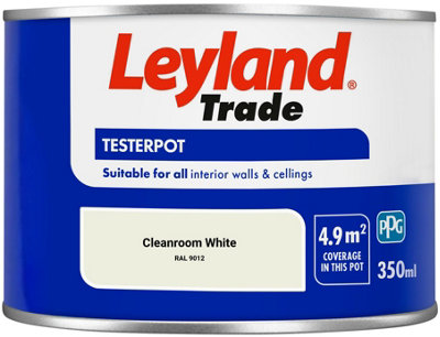 Leyland Trade Vinyl Matt Walls & Ceilings Emulsion Paint Cleanroom ...