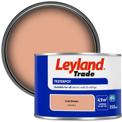 Leyland Trade Vinyl Matt Walls & Ceilings Emulsion Paint Crab Bisque ...