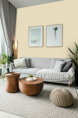 Leyland Trade Vinyl Matt Walls & Ceilings Emulsion Paint Cream (10C31) 1L