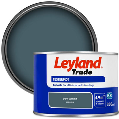 Leyland Trade Vinyl Matt Walls & Ceilings Emulsion Paint Dark Summit ...