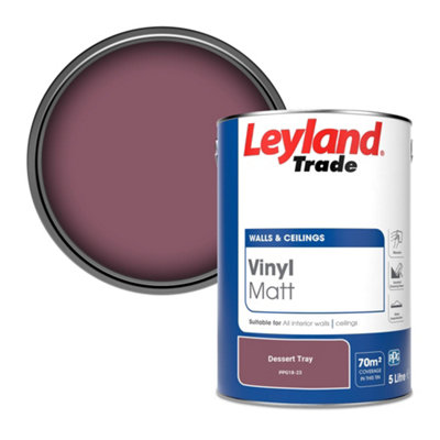 Leyland Trade Vinyl Matt Walls & Ceilings Emulsion Paint Dessert Tray ...