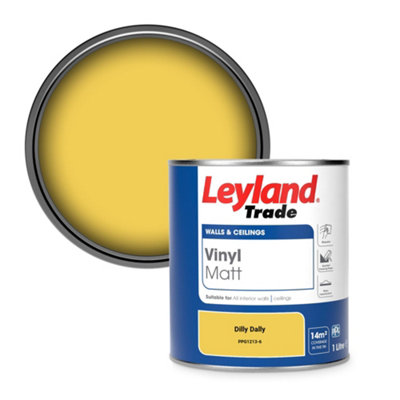 LEYLAND TRADE VINYL MATT WALLS & CEILINGS EMULSION PAINT DILLY DALLY ...