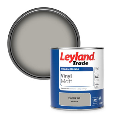 Leyland Trade Vinyl Matt Walls & Ceilings Emulsion Paint Floating Veil ...