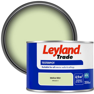 Leyland Trade Vinyl Matt Walls & Ceilings Emulsion Paint Mellow Mint ...