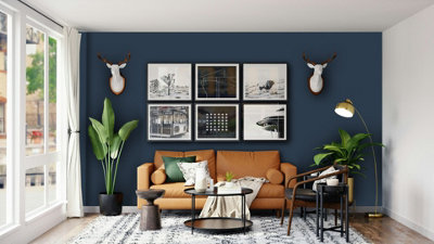 Leyland Trade Vinyl Matt Walls & Ceilings Emulsion Paint Midnight Blue ...