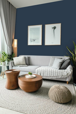 Leyland Trade Vinyl Matt Walls & Ceilings Emulsion Paint Midnight Blue ...