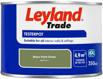 Leyland Trade Vinyl Matt Walls & Ceilings Emulsion Paint Moss Point ...