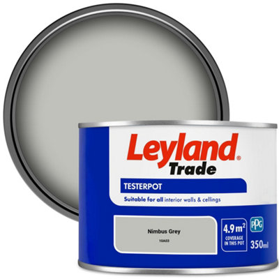 Leyland Trade Vinyl Matt Walls & Ceilings Emulsion Paint Nimbus Grey ...