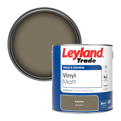 Leyland Trade Vinyl Matt Walls & Ceilings Emulsion Paint Patches ...