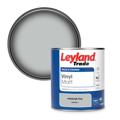 Leyland Trade Vinyl Matt Walls & Ceilings Emulsion Paint Pittsburgh ...