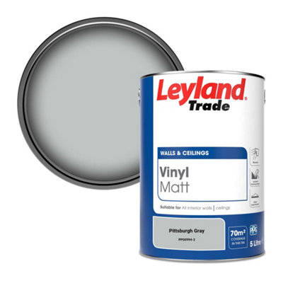 Leyland Trade Vinyl Matt Walls & Ceilings Emulsion Paint Pittsburgh ...