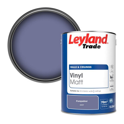 Leyland Trade Vinyl Matt Walls & Ceilings Emulsion Paint Pompadour ...