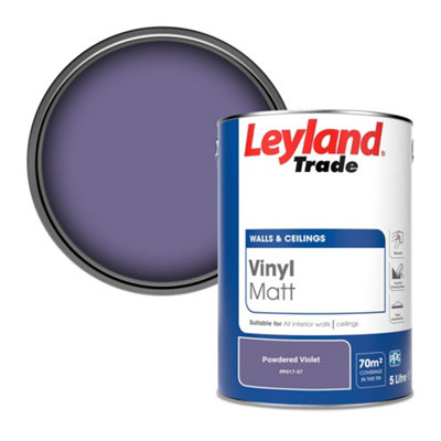 Leyland Trade Vinyl Matt Walls & Ceilings Emulsion Paint Powdered ...