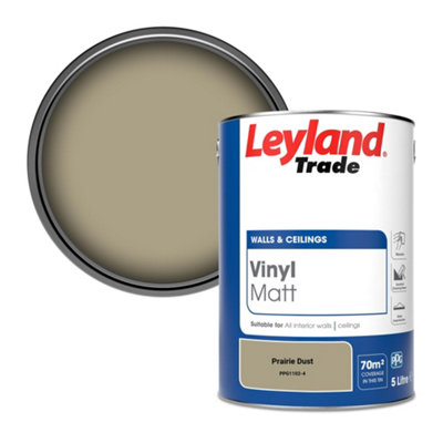 Leyland Trade Vinyl Matt Walls & Ceilings Emulsion Paint Prairie Dust ...