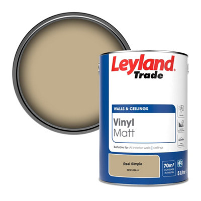 Leyland Trade Vinyl Matt Walls & Ceilings Emulsion Paint Real Simple ...