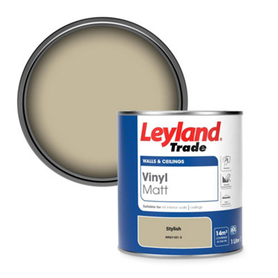 Leyland Trade Vinyl Matt Walls & Ceilings Emulsion Paint Stylish ...