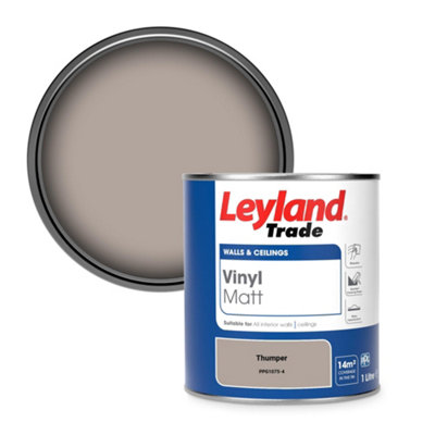 Leyland Trade Vinyl Matt Walls & Ceilings Emulsion Paint Thumper ...