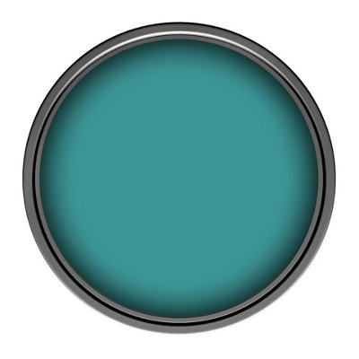 Leyland Trade Vinyl Matt Walls & Ceilings Emulsion Paint Turquoise Blue ...