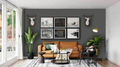 LEYLAND TRADE VINYL MATT WALLS & CEILINGS EMULSION PAINT UMBRA GREY ...