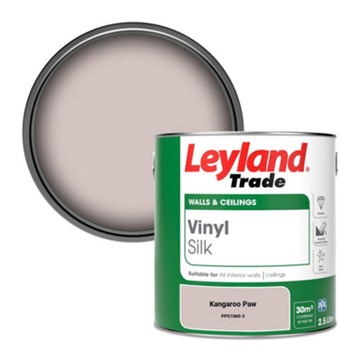 Leyland Trade Vinyl Silk Walls & Ceilings Emulsion Paint Kangaroo Paw ...